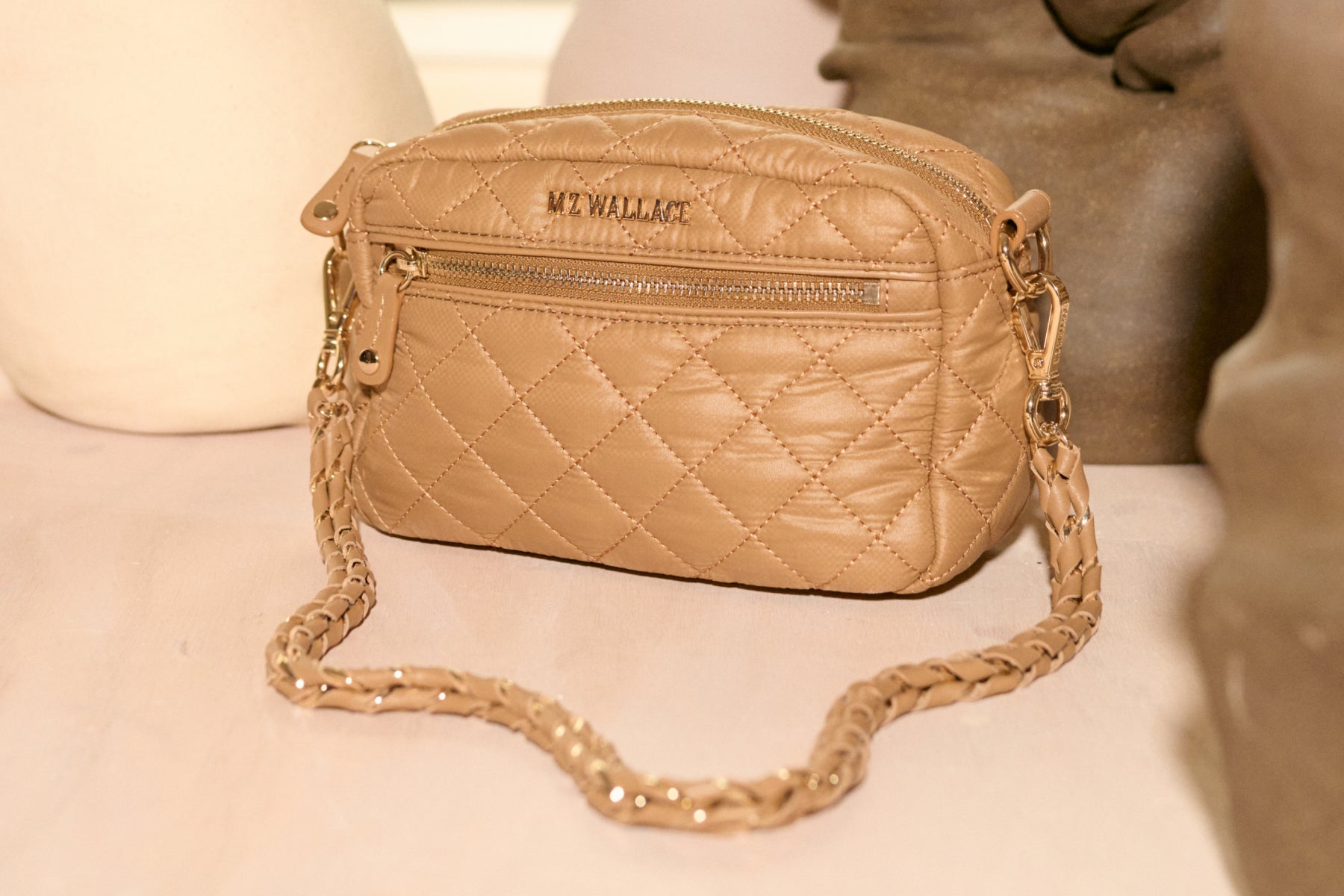 Caramel Purses, Tote Bags & More | MZ Wallace