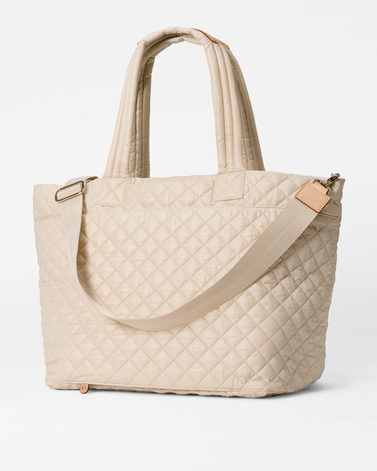 MZ Wallace Buff Ivory Large Metro Tote Bag Deluxe - Luxury Tote ...