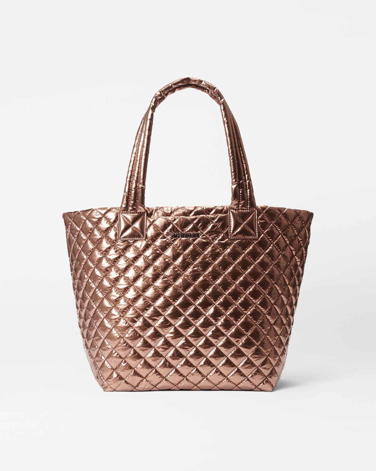 MZ Wallace Copper Metallic Lacquer Medium Metro Tote Bag Deluxe ...