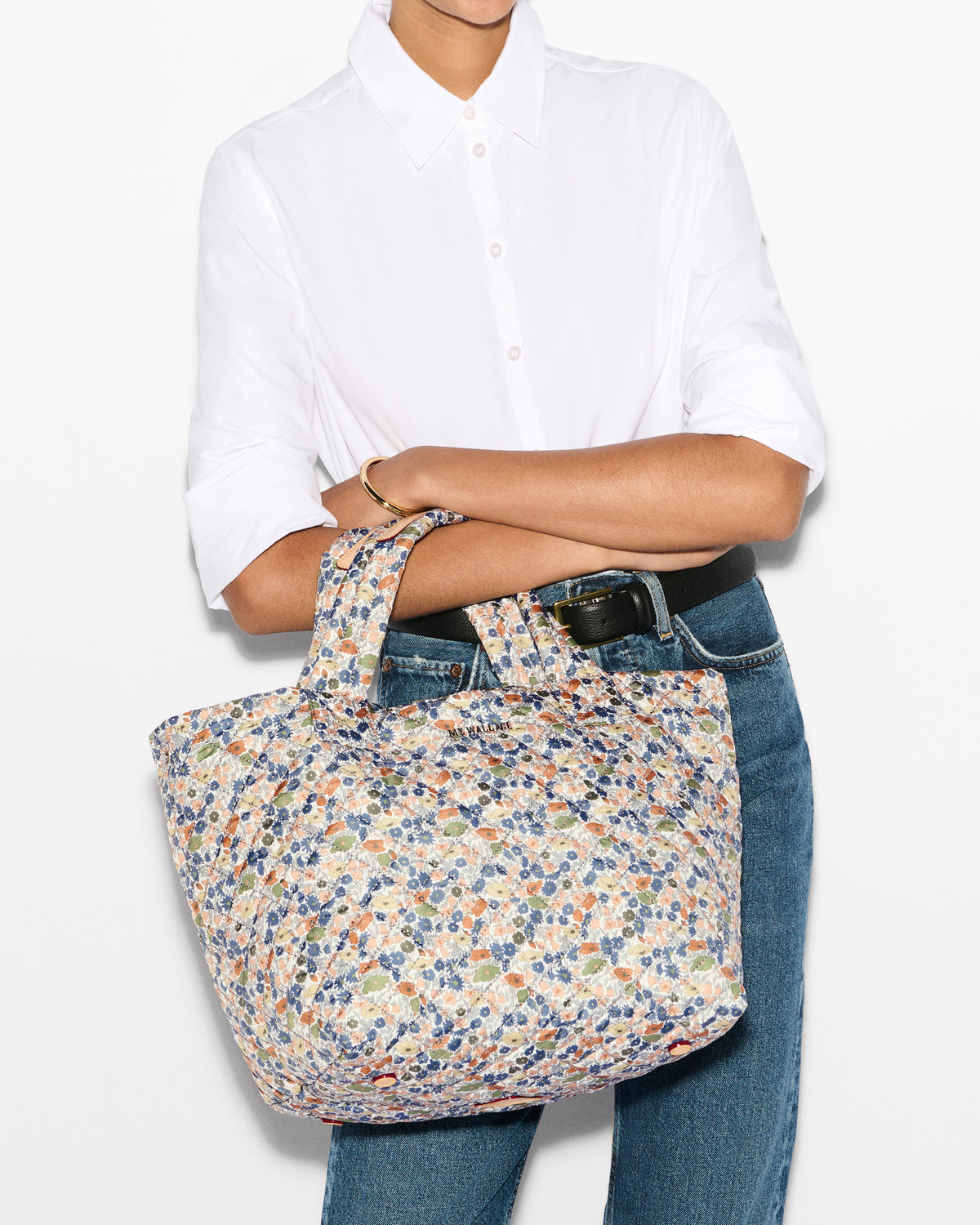 Poppy Forest Small Metro Tote Deluxe