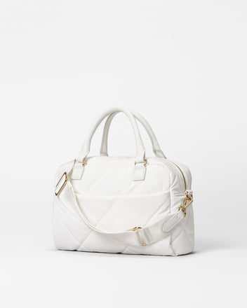 Chalk Liquid Madison Satchel