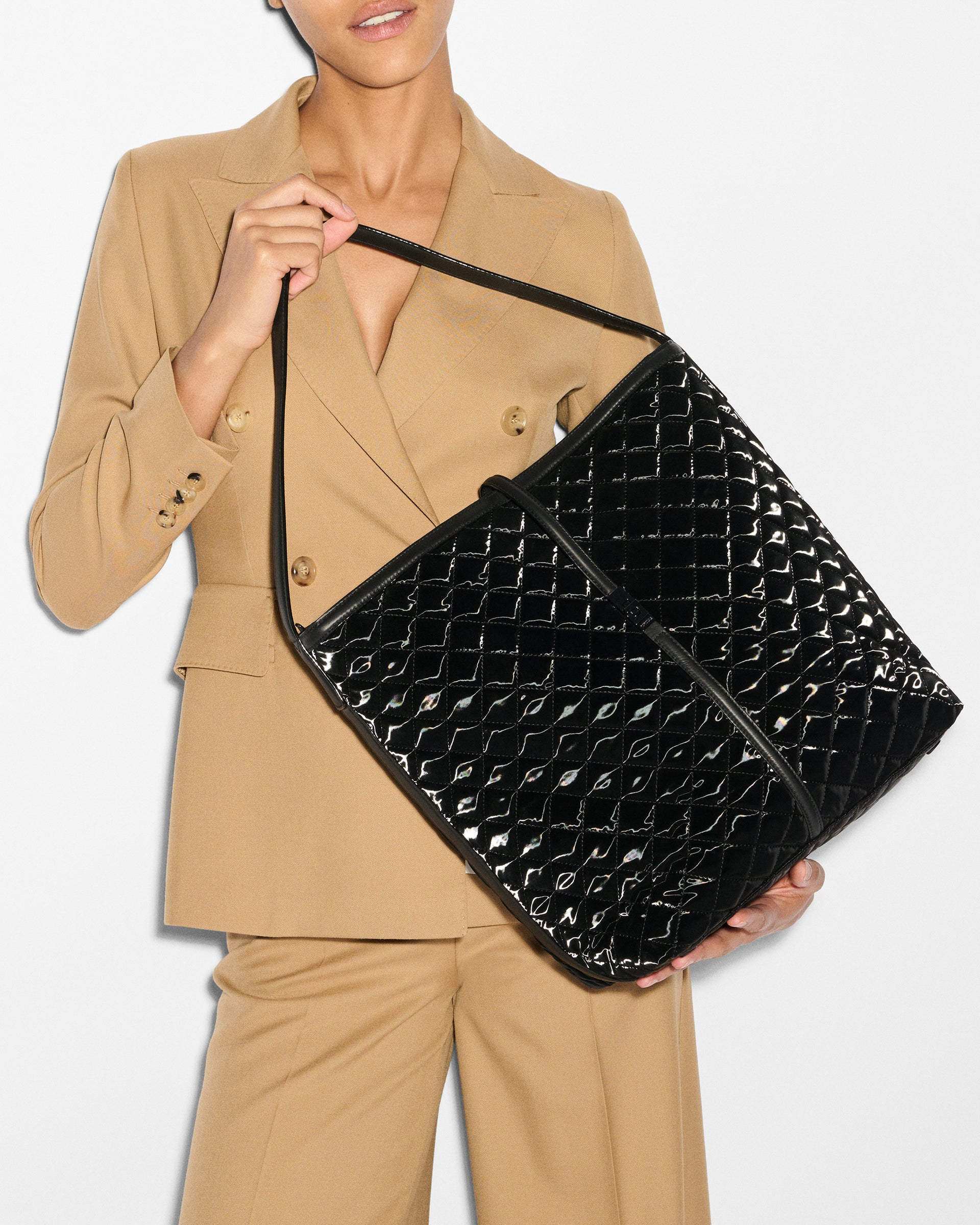 Large Black Slouch Bag | MZ Wallace