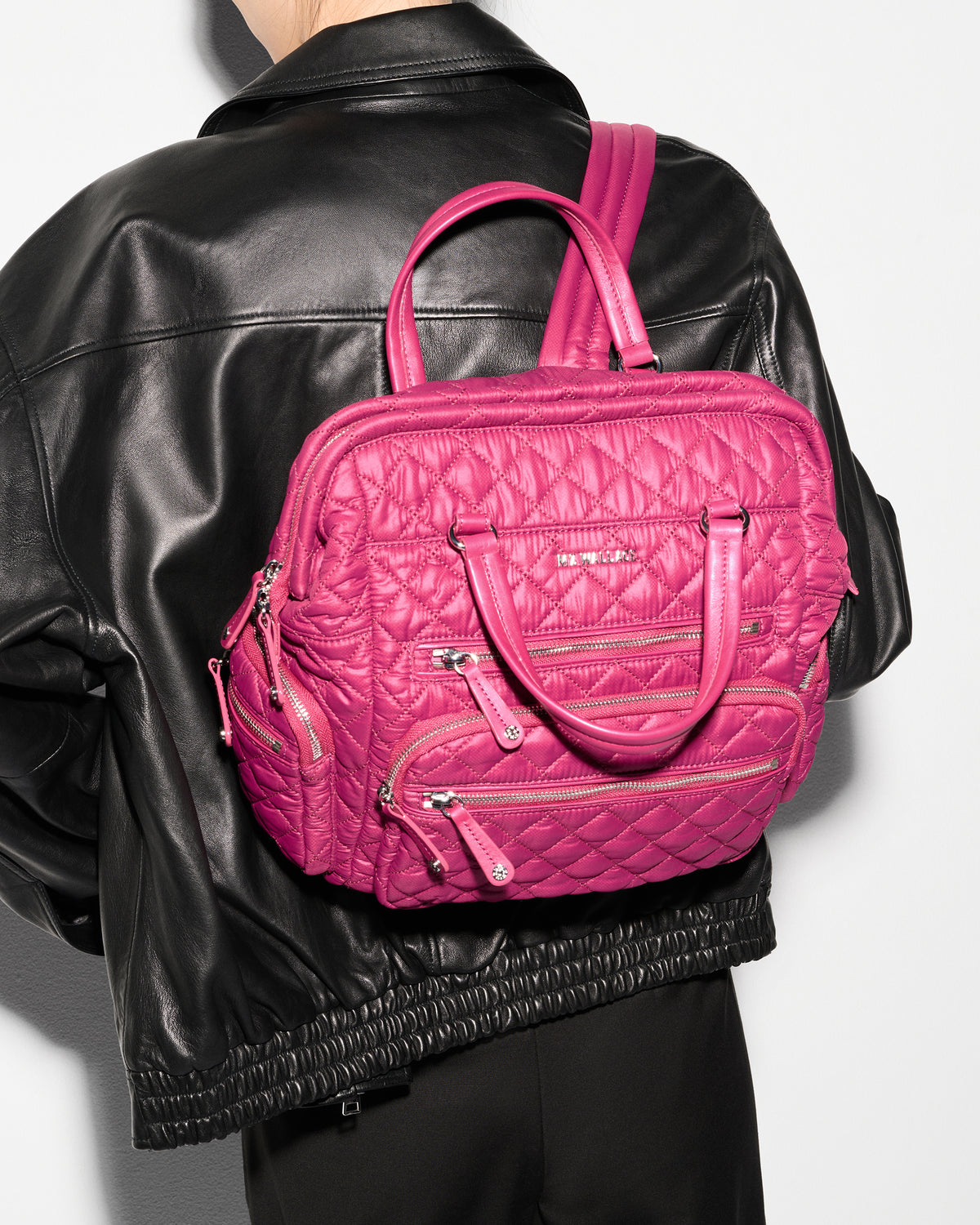 Small Pink Backpack | MZ Wallace