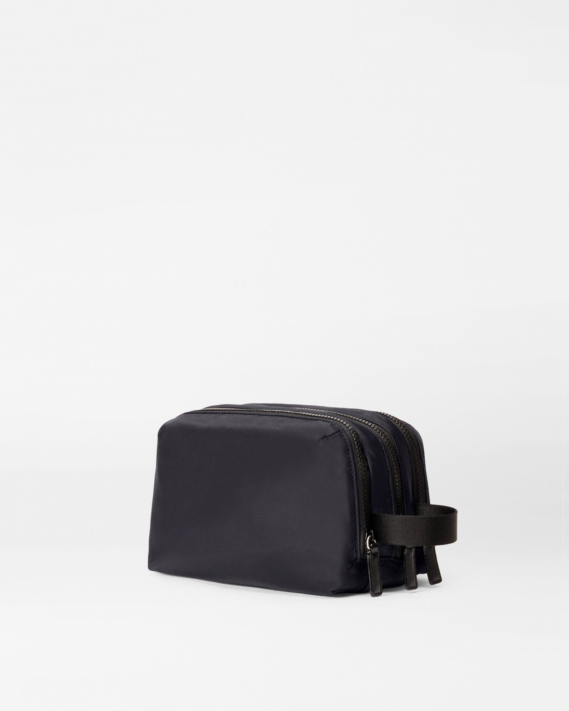 Black Triple Compartment Dopp Kit | MZ Wallace